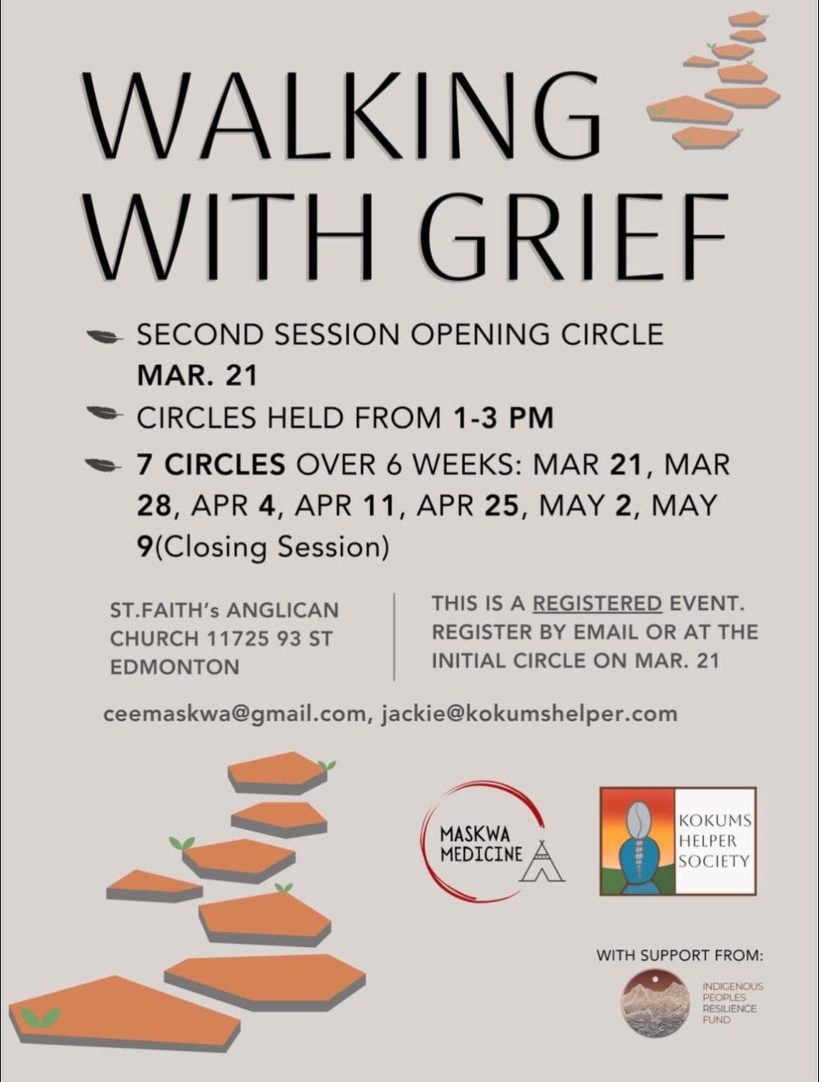 Walking With Grief – Wellness Network Edmonton