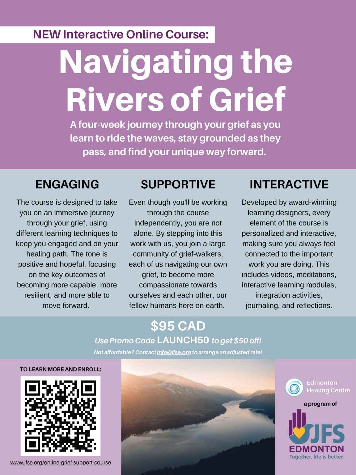 Navigating the Rivers of Grief – Wellness Network Edmonton